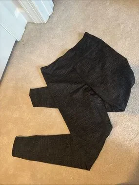 Kyodan | Pants & Jumpsuits | Kyodan Black Textured Ponte Leggings With ...